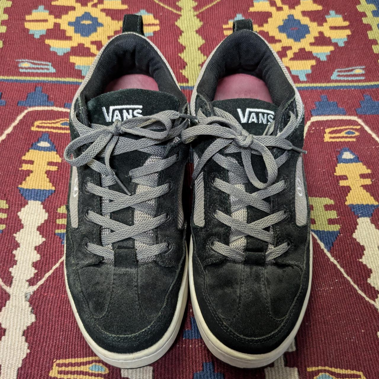 Y2K Vans Heath Chunky Skate Sneakers US Men's... - Depop