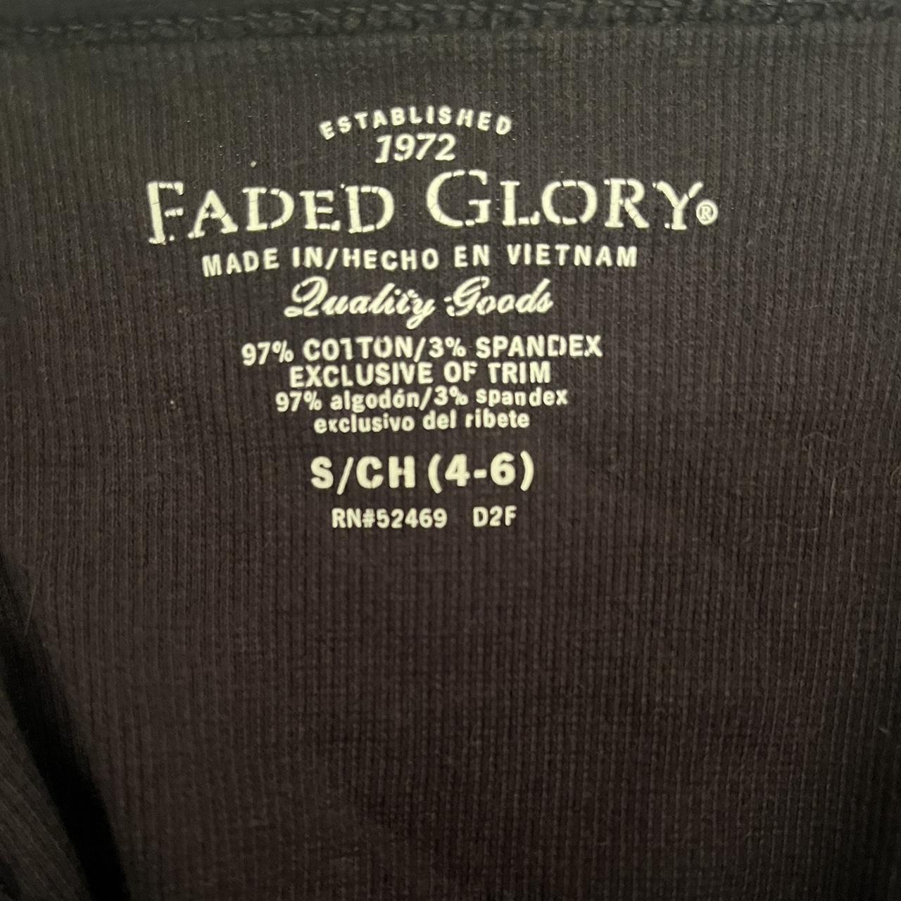 Long Black Lacy Faded Glory Y2K Camisole - thick... - Depop