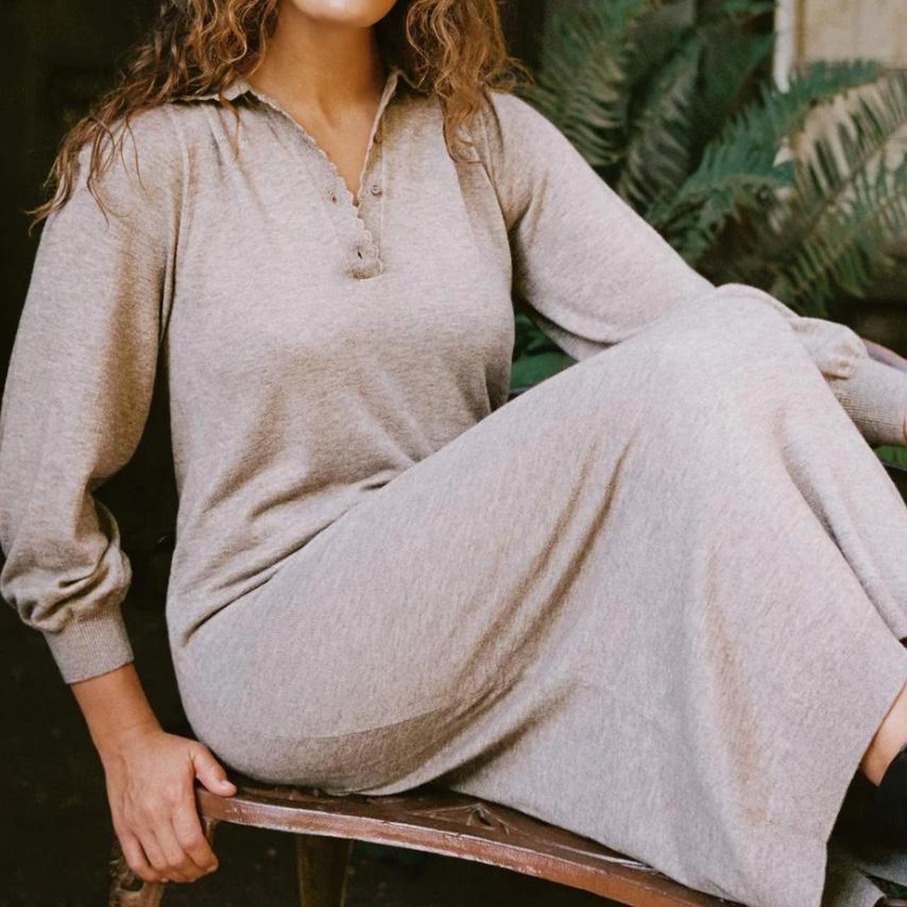 Christy Dawn- Sofia Sweater dress in cacao Brand new... - Depop