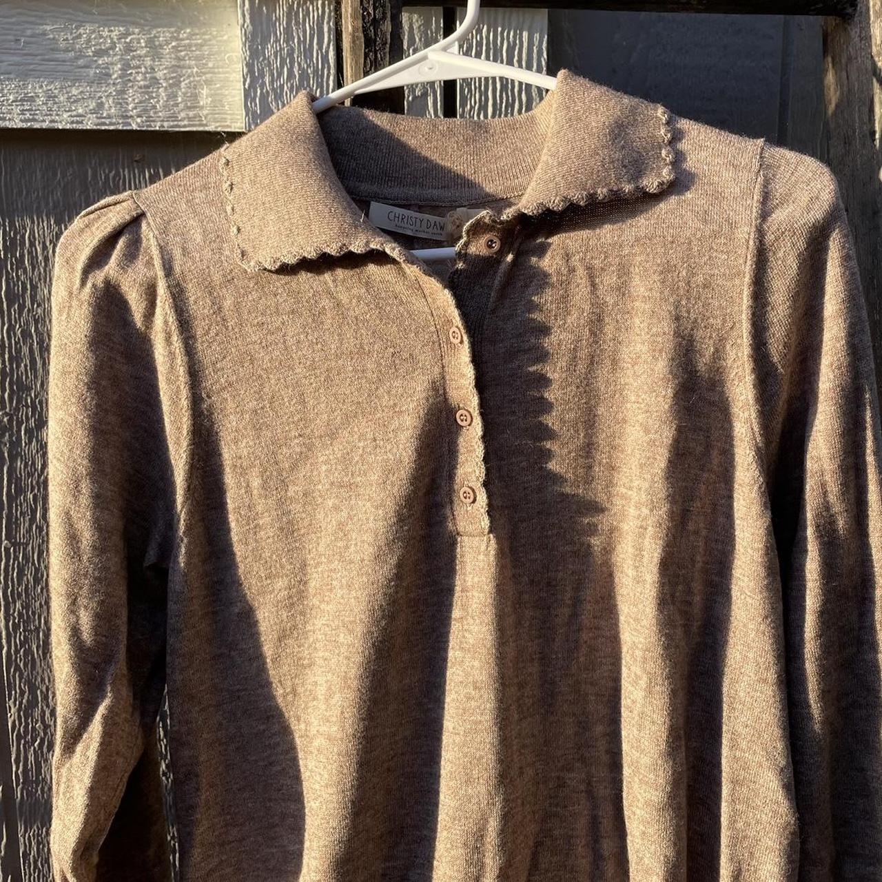 Christy Dawn- Sofia Sweater dress in cacao Brand new... - Depop