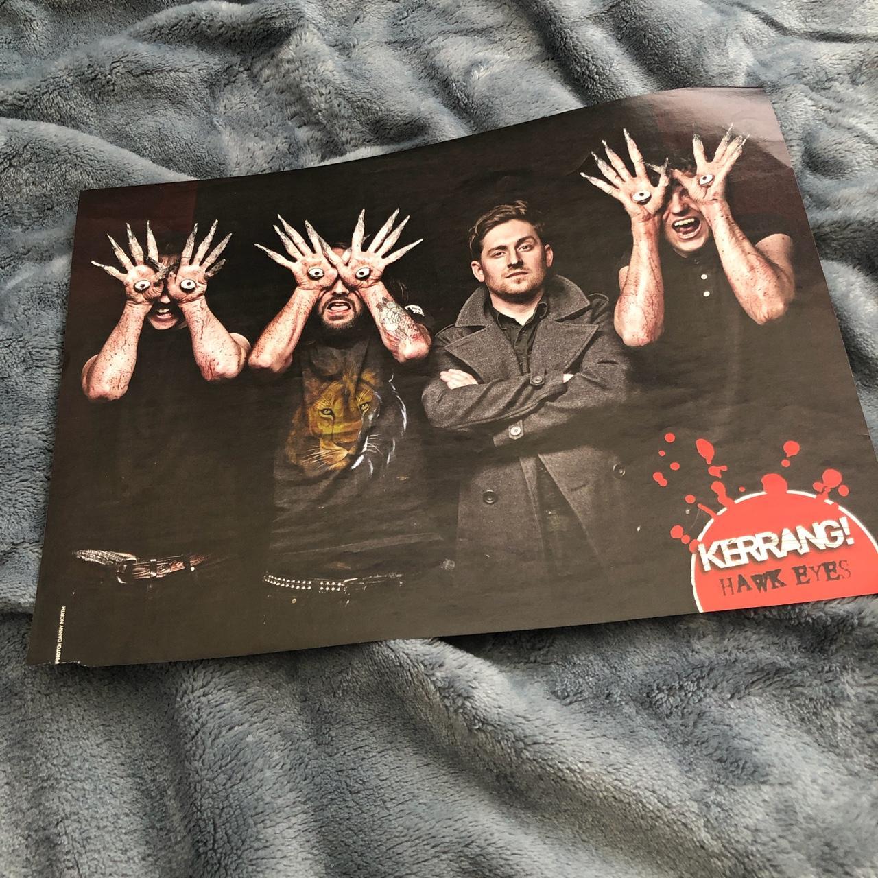 Ronnie Radke - falling in reverse A4 KERRANG poster!... - Depop