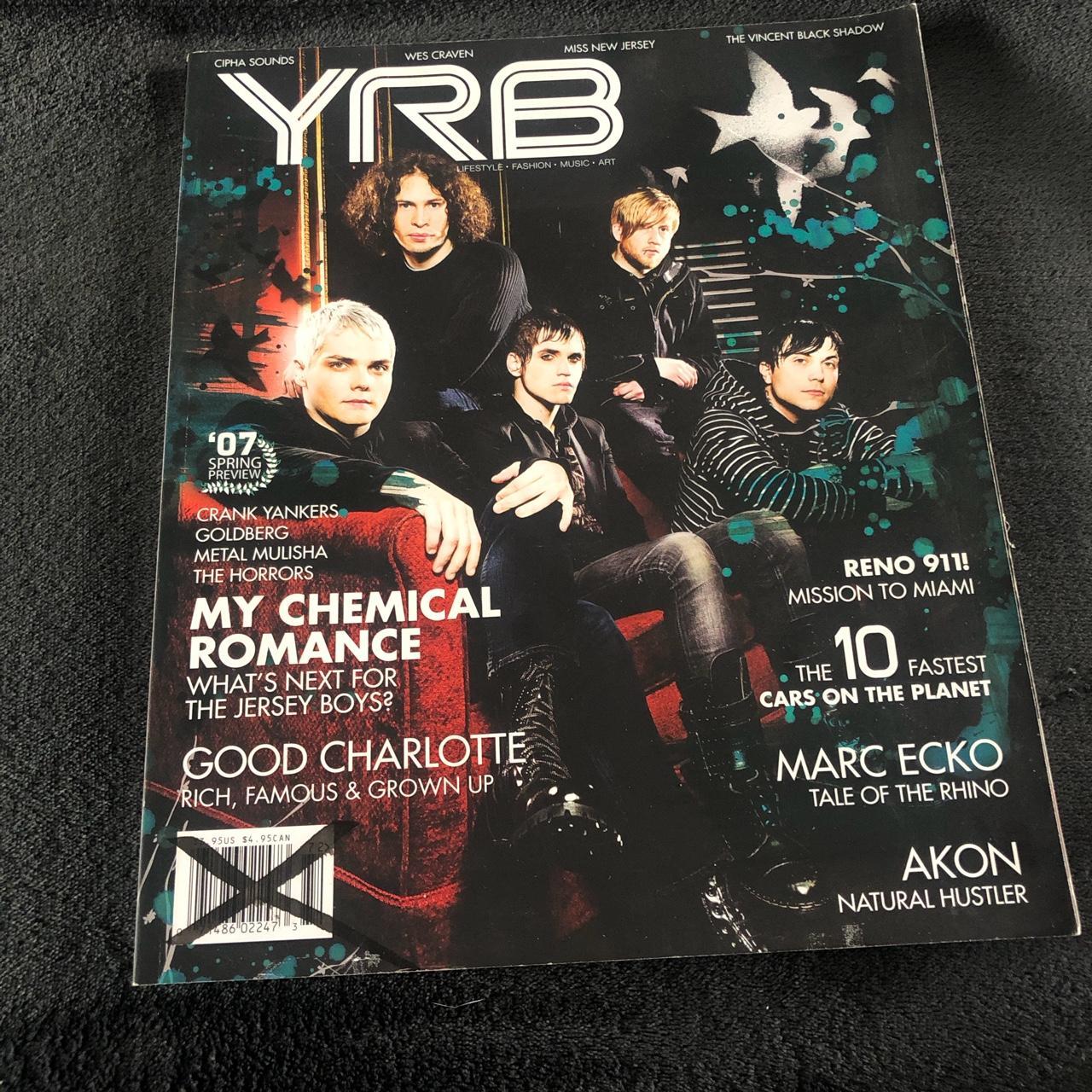 My Chemical Romance rare magazine! •worldwide... - Depop
