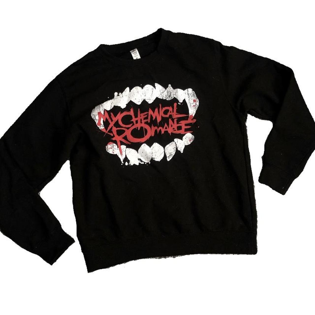 My Chemical Romance Jumper From Blue Banana Size M Depop