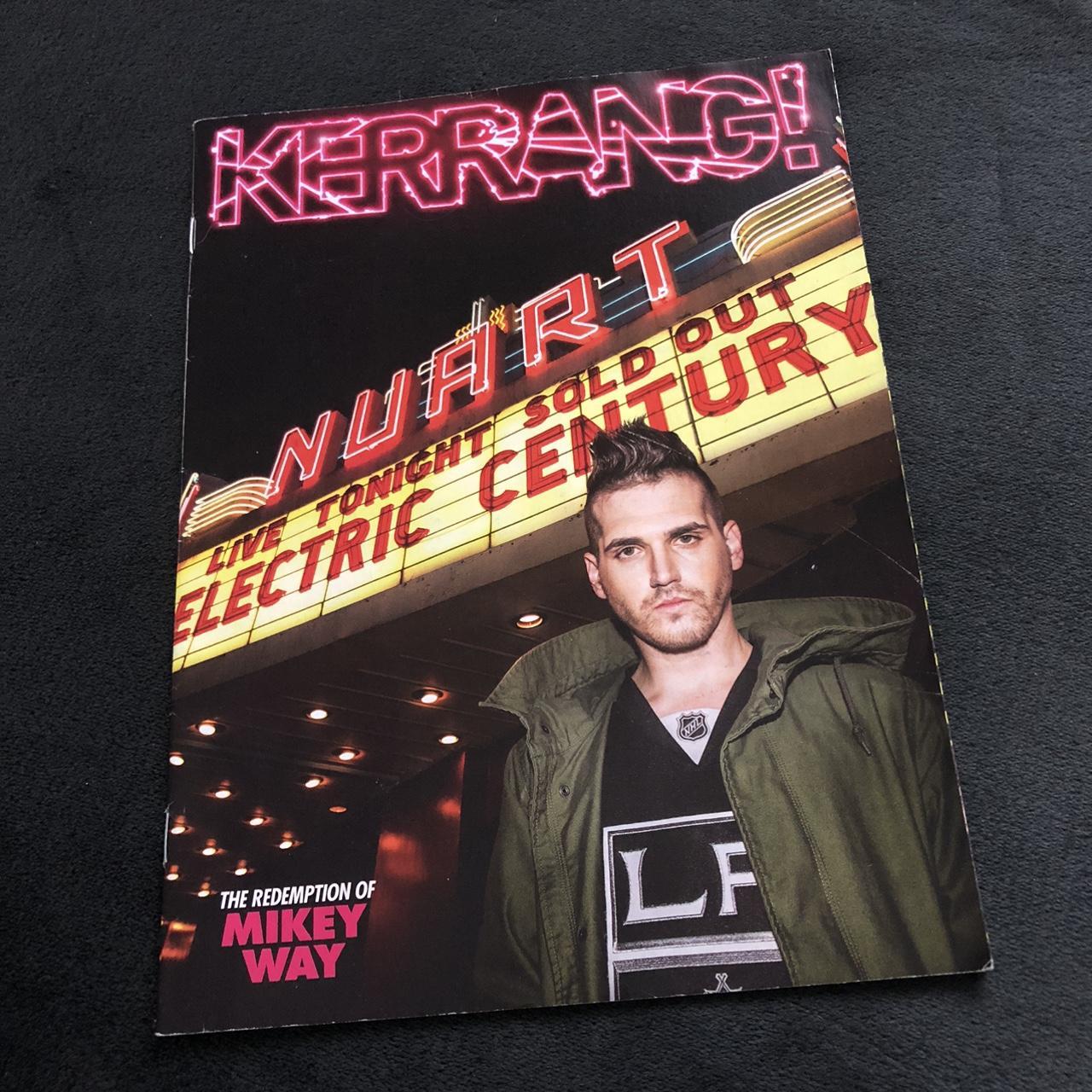Rare Mikey Way Kerrang magazine!! Perfect condition... - Depop