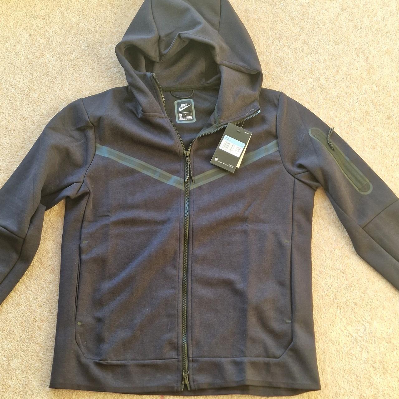 Nike Tech Fleece Full Tracksuit - Dark Blue Brand... - Depop