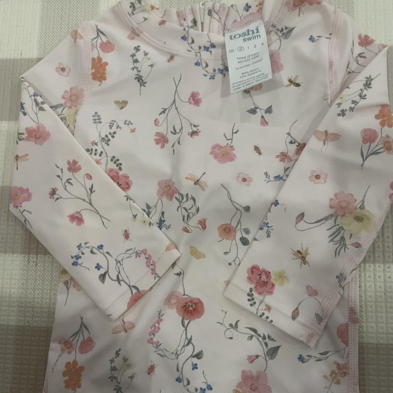 BABY Toshi floral print rashie Brand new tags... - Depop