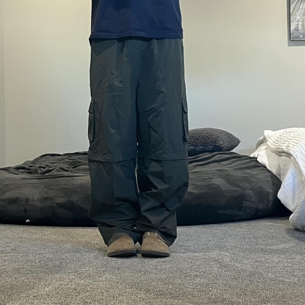 Super baggy convertible sideout tech pants size xl | Depop