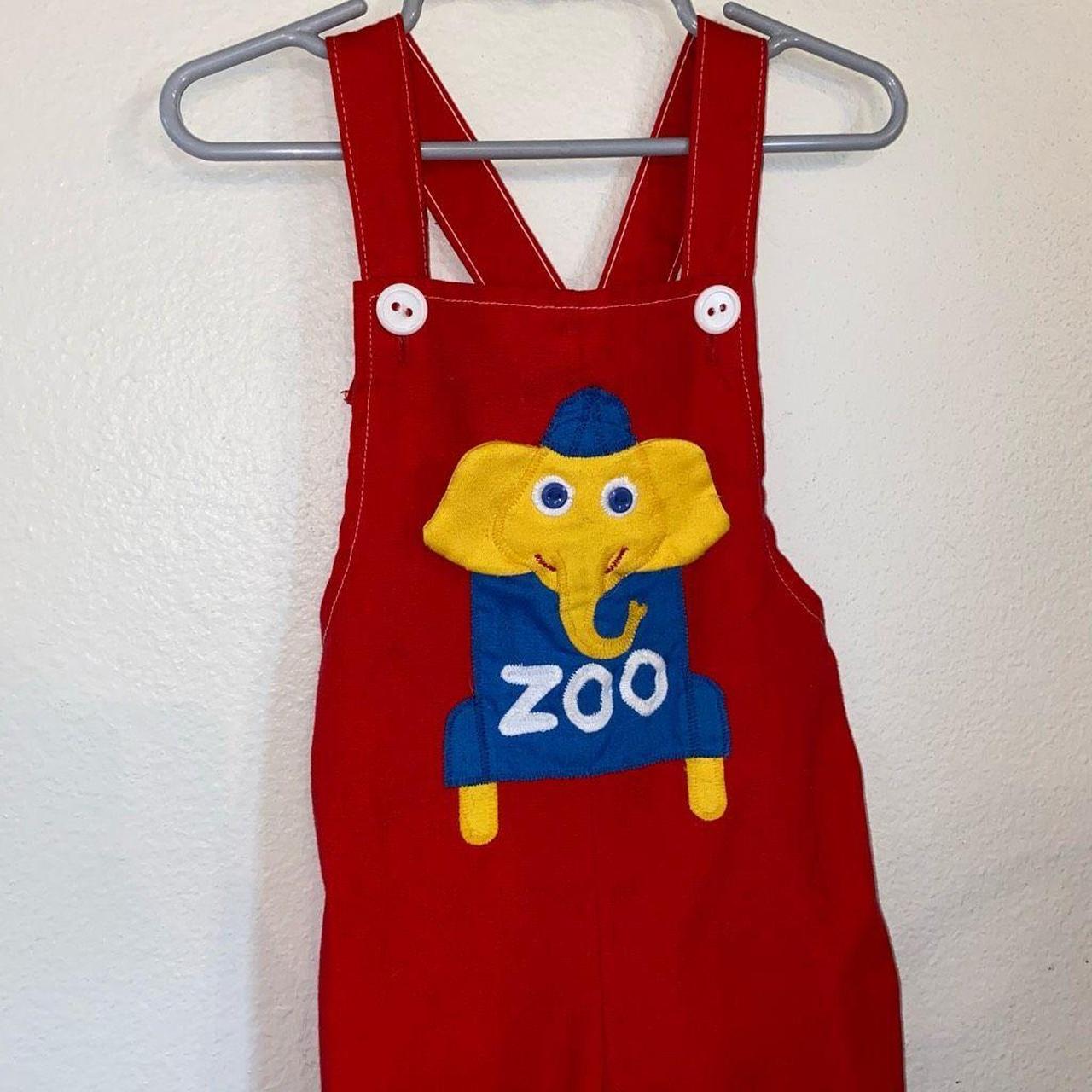 Red and Blue Dungarees-overalls | Depop