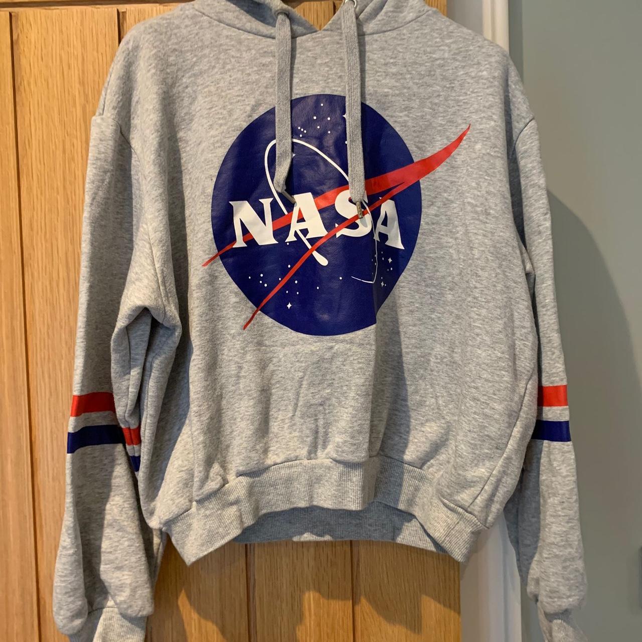 H&M NASA cropped jumper. #NASA #jumper #hoodie... - Depop