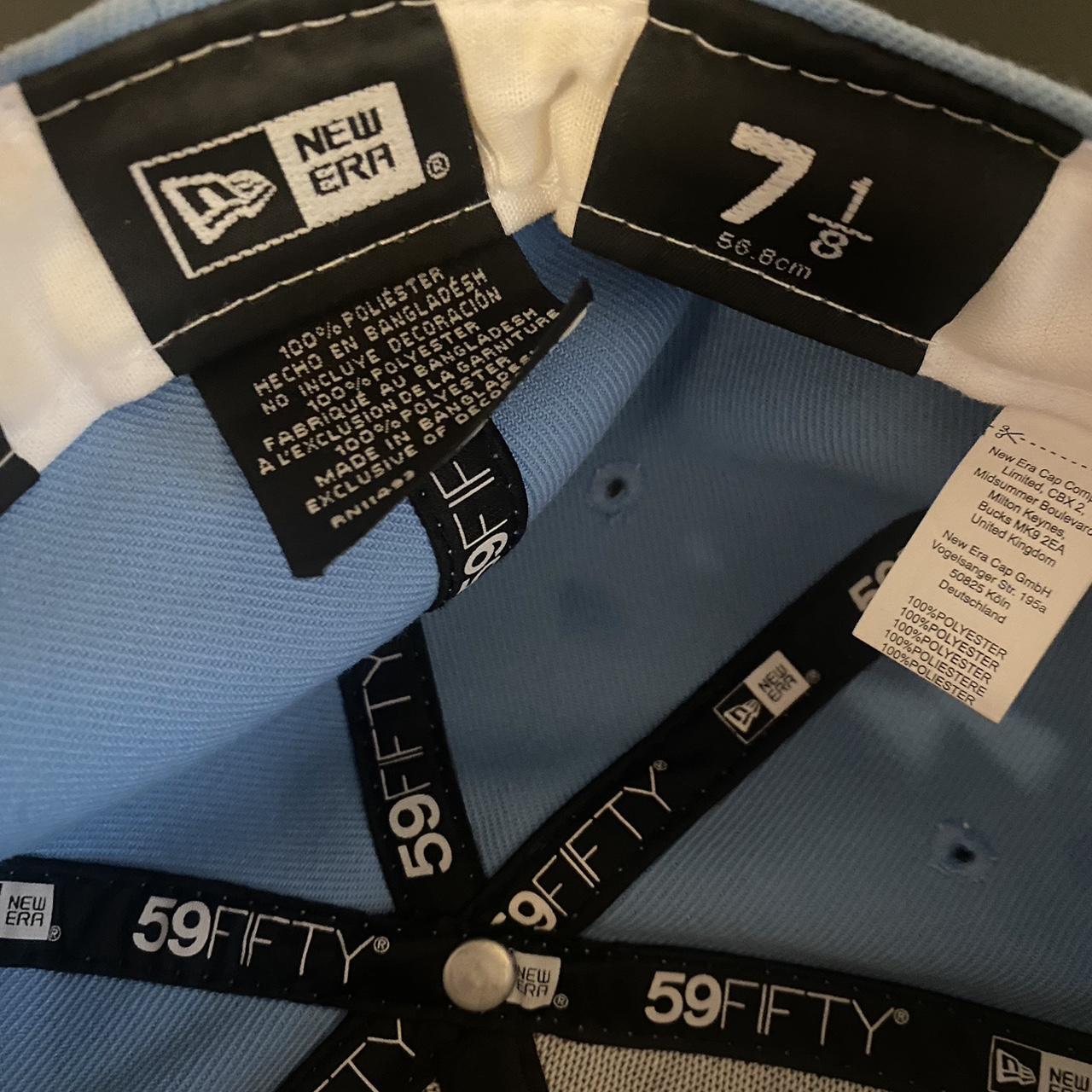 new era fitted cap 59 fifty. Size 7.1/8. Great... - Depop