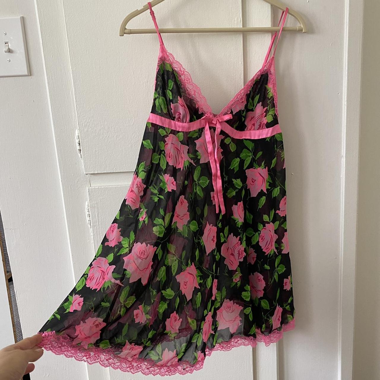 Adorable coquette Betsey Johnson intimates pj night... - Depop
