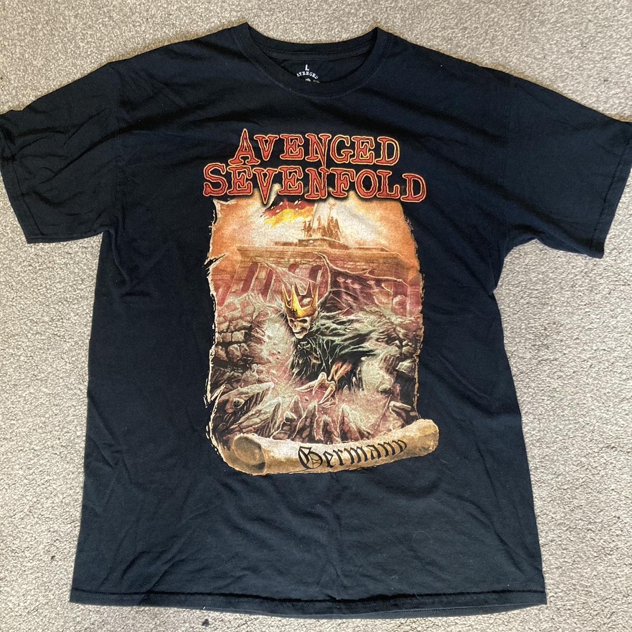 Avenged sevenfold A7x 2014 Germany t shirt, barely... - Depop