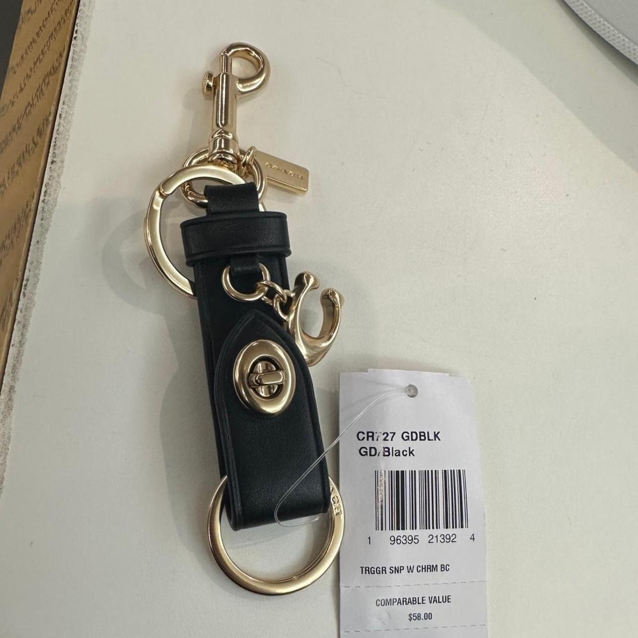 New!Coach Trigger Snap keychain Brand new. Coach... - Depop