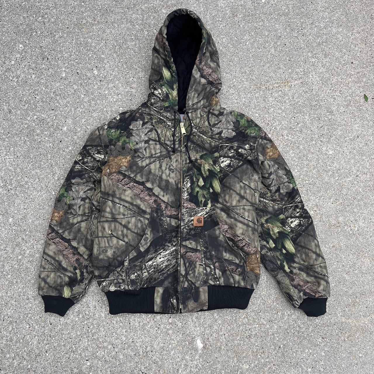 Vintage Camo Carhartt Jacket Amazing jacket in... - Depop