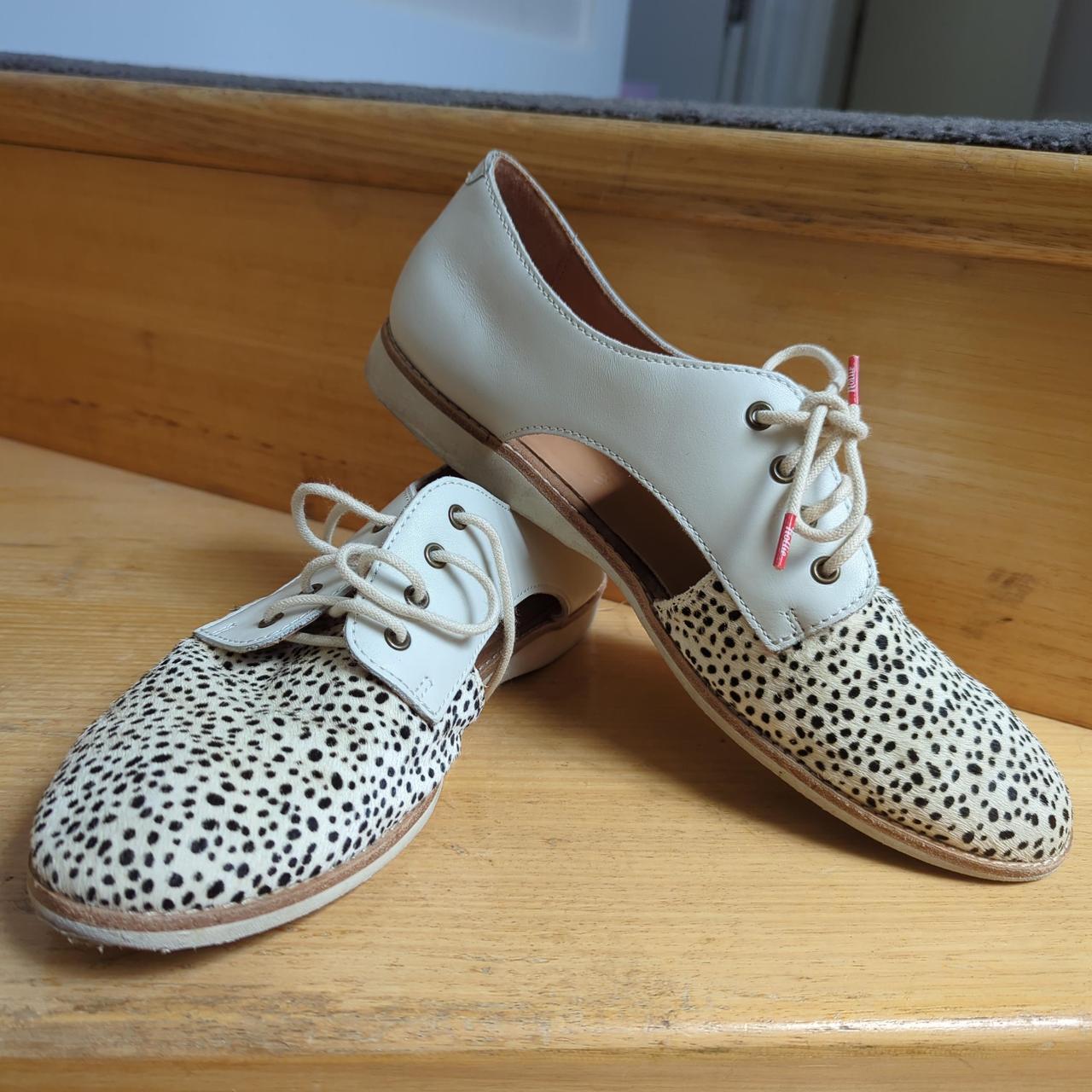 Sidecut X Snow Leopard Rollie Nation Lace Ups size... - Depop