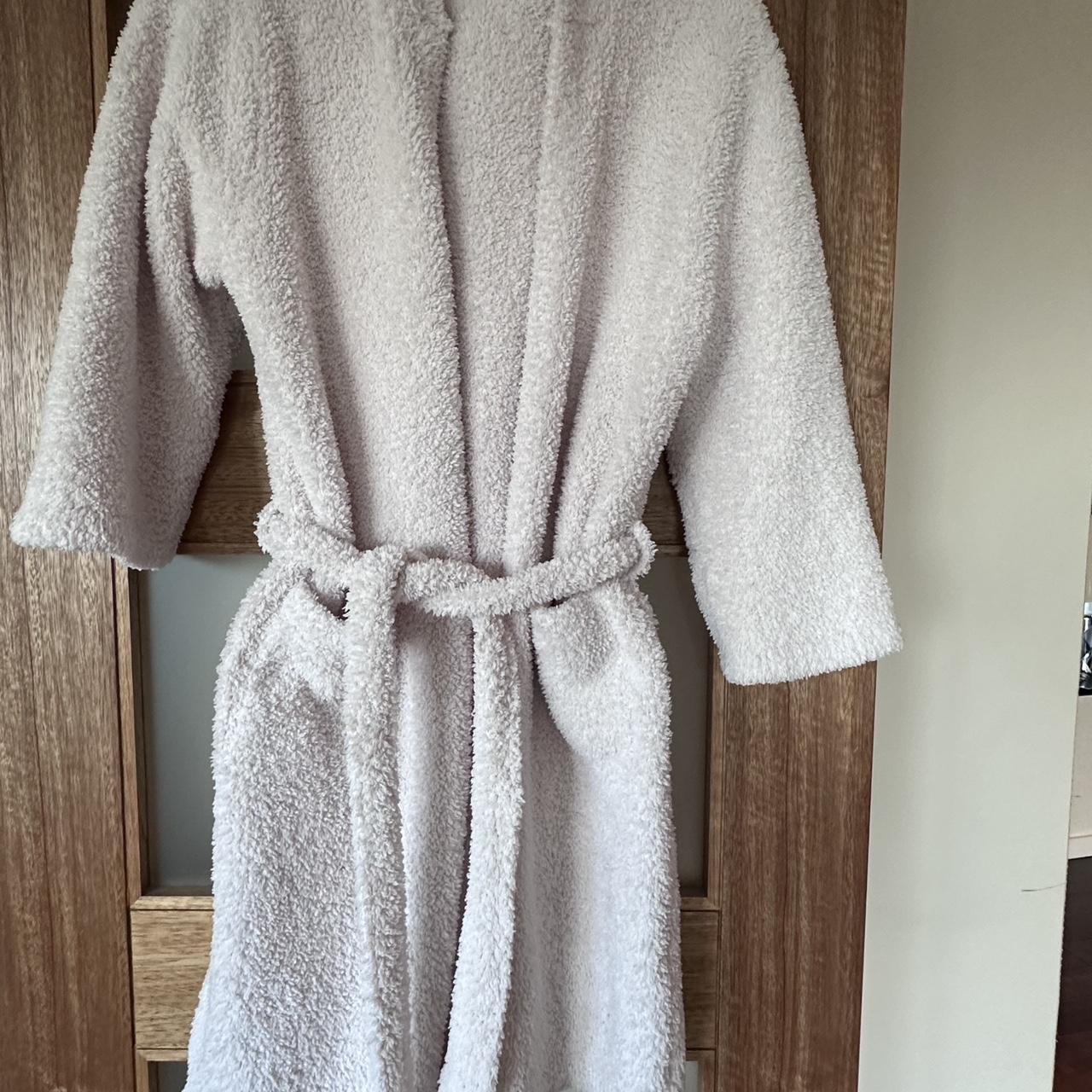 barefoot dreams robe very light pink super soft LIKE... | Depop