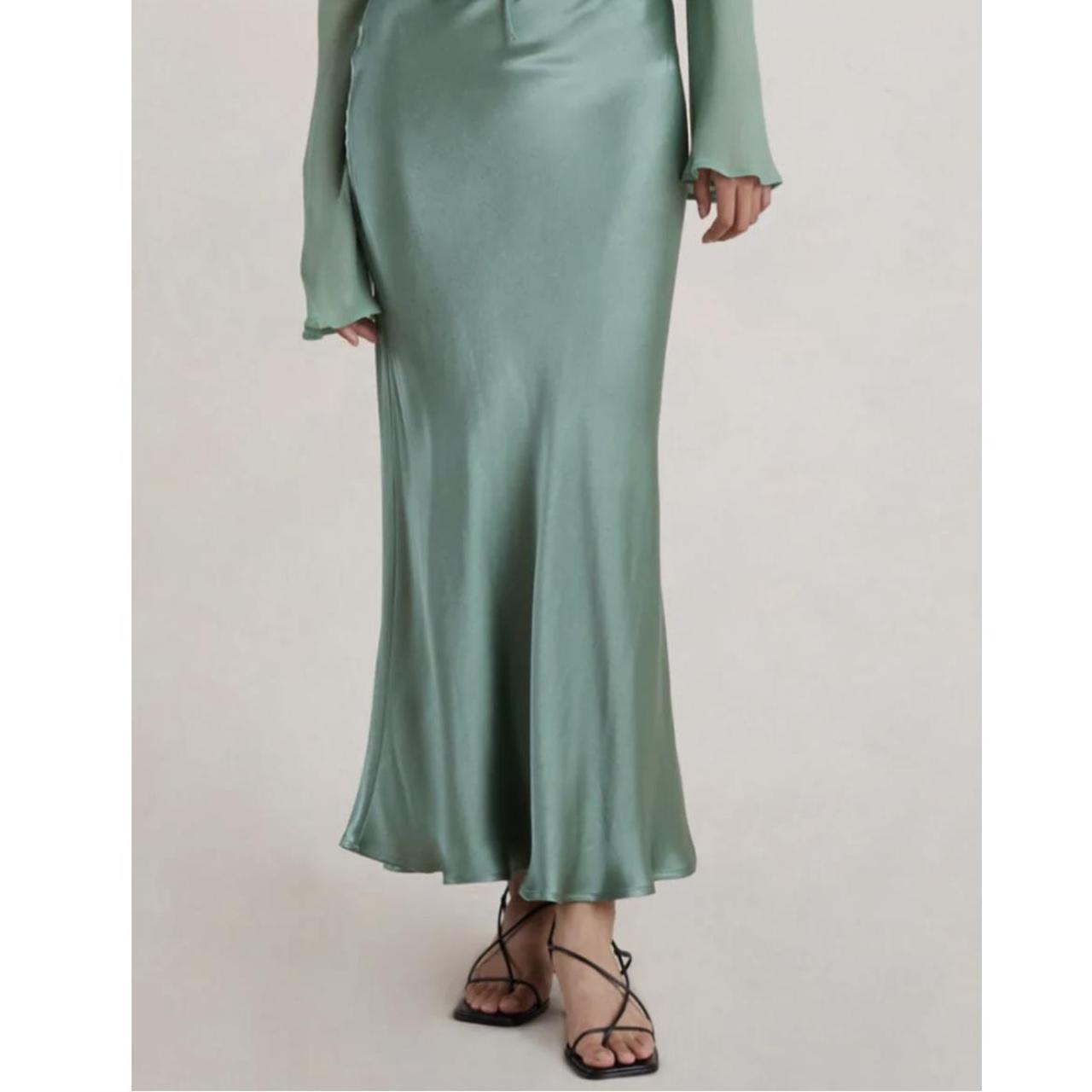 Bec & Bridge maxi skirt / beautiful aqua colour /... | Depop