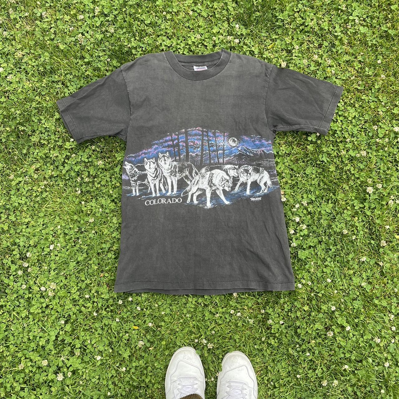 Oneita Men's multi T-shirt | Depop