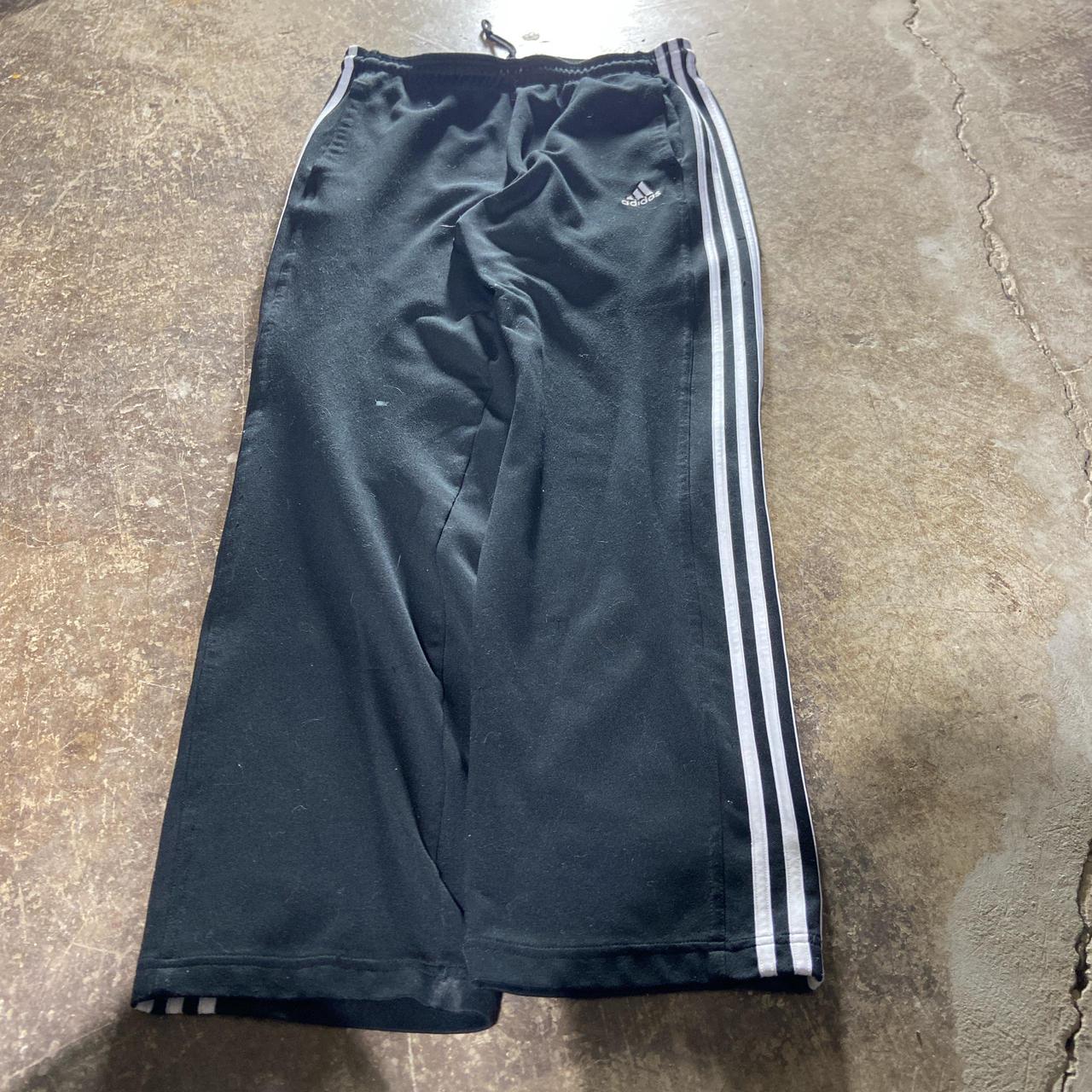 Super sick baggy adidas sweats Tag size M - Depop