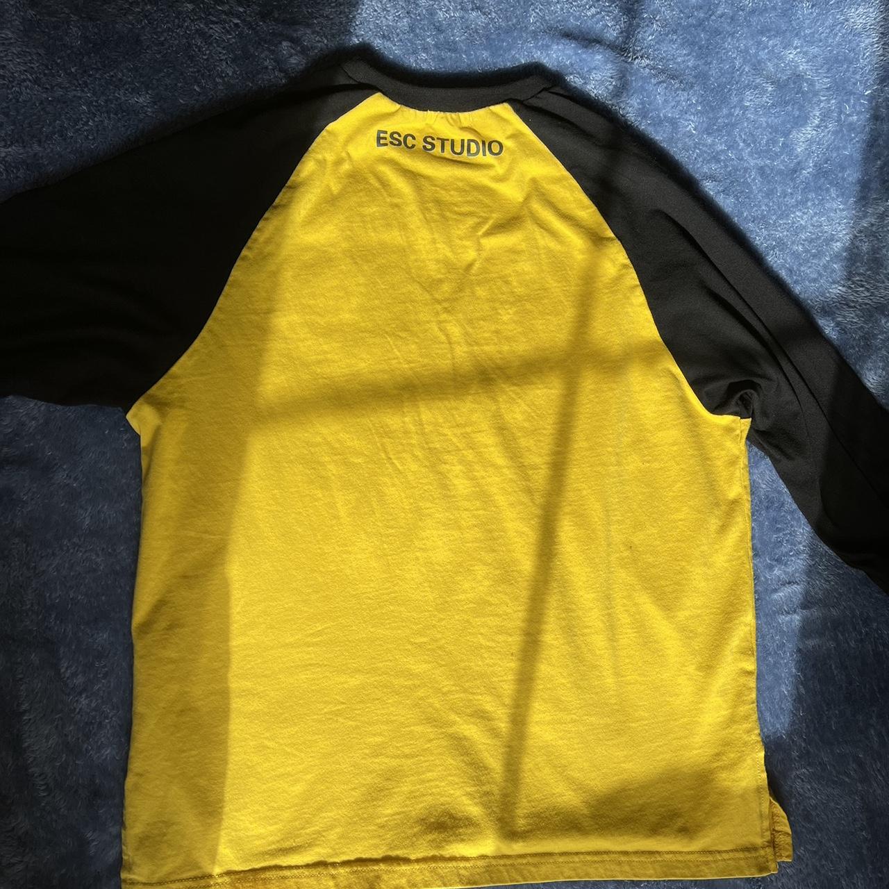 A soft material esc studio black and yellow long... - Depop