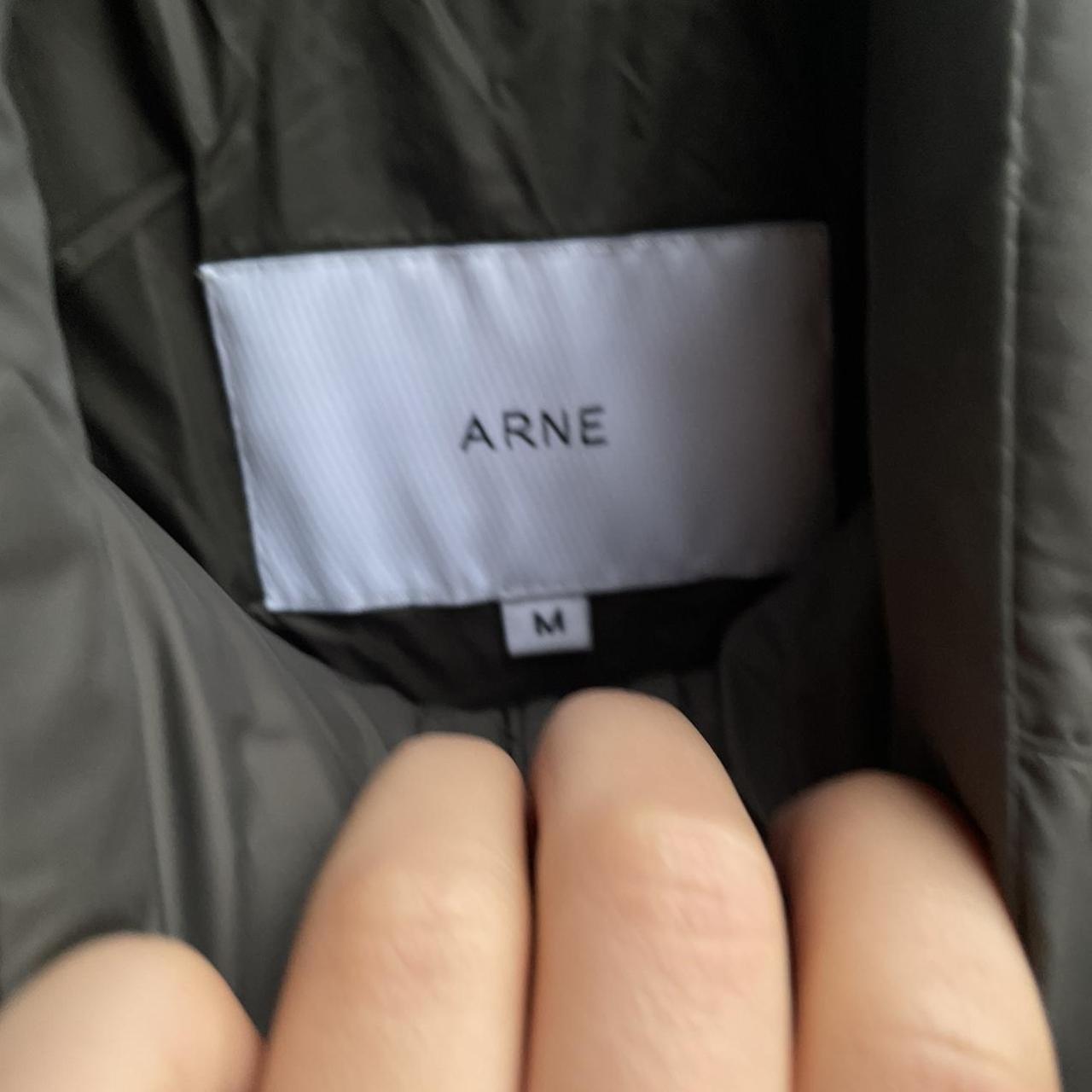 Arne clo khaki puffer coat. Size medium. Still in... - Depop