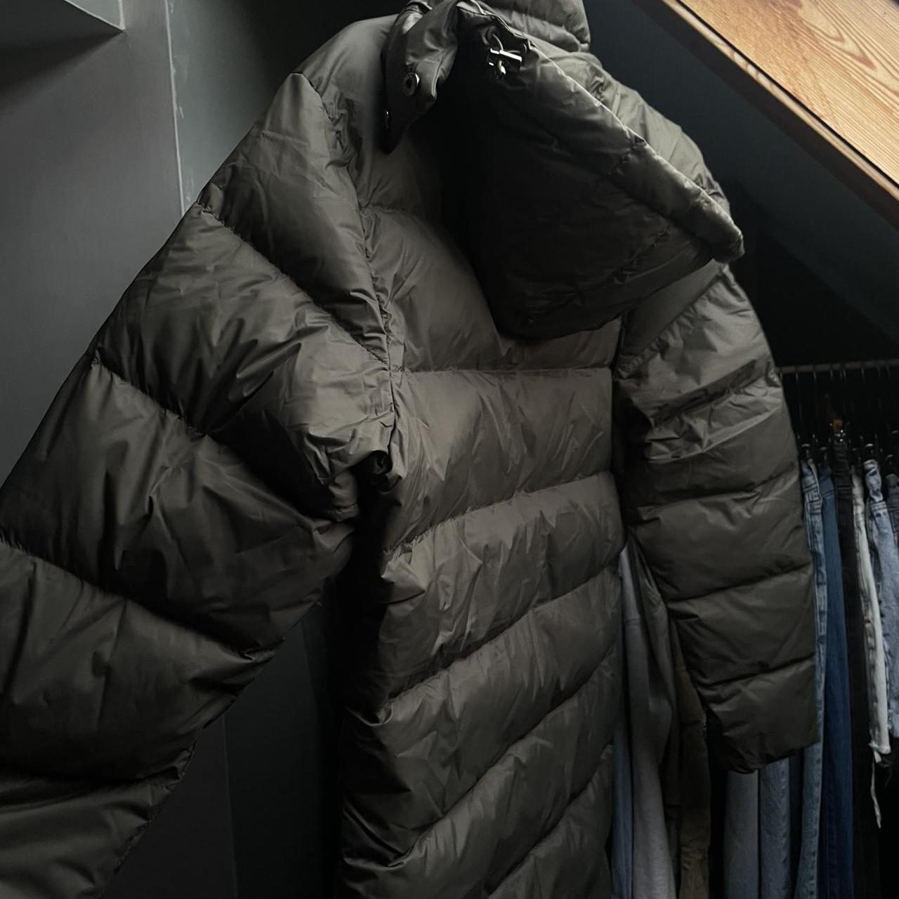 Arne clo khaki puffer coat. Size medium. Still in... - Depop