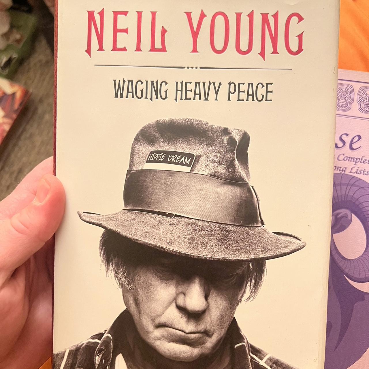Neil Young “Waging Heavy Peace” - Depop