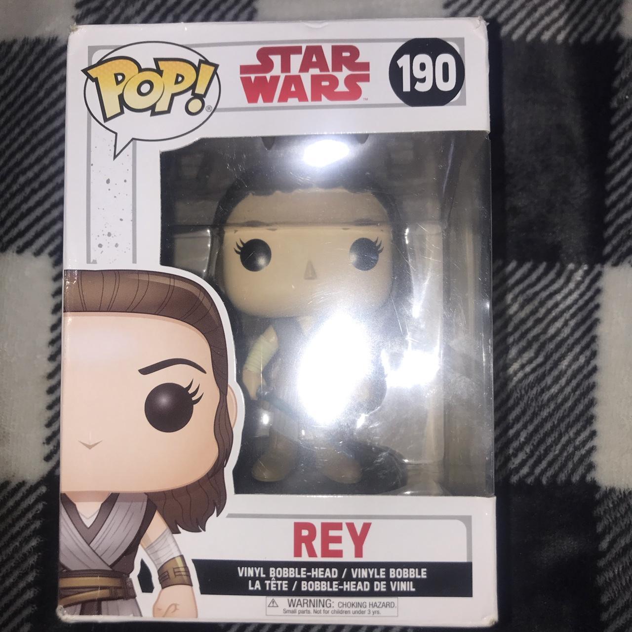 Description: Star Wars The Last Jedi Rey Funko Pop... - Depop