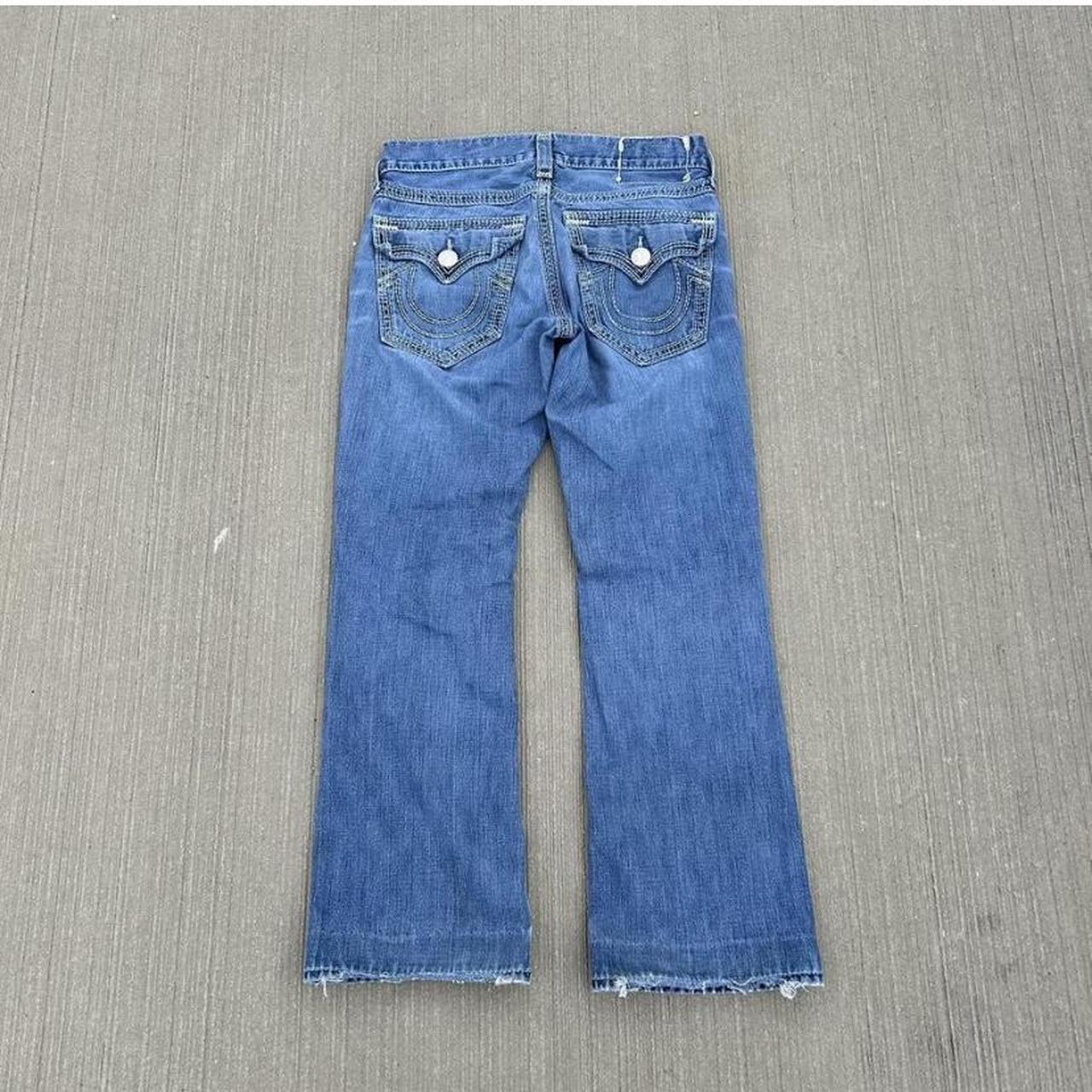 Vintage Truey Jeans Made in USA Pocket Flap Thick... - Depop
