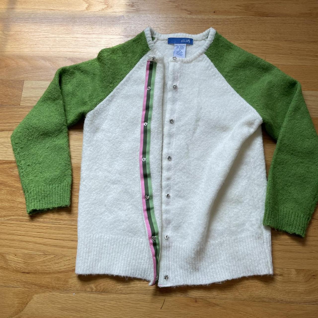 Vintage Delia’s Cardigan So cute just never... - Depop