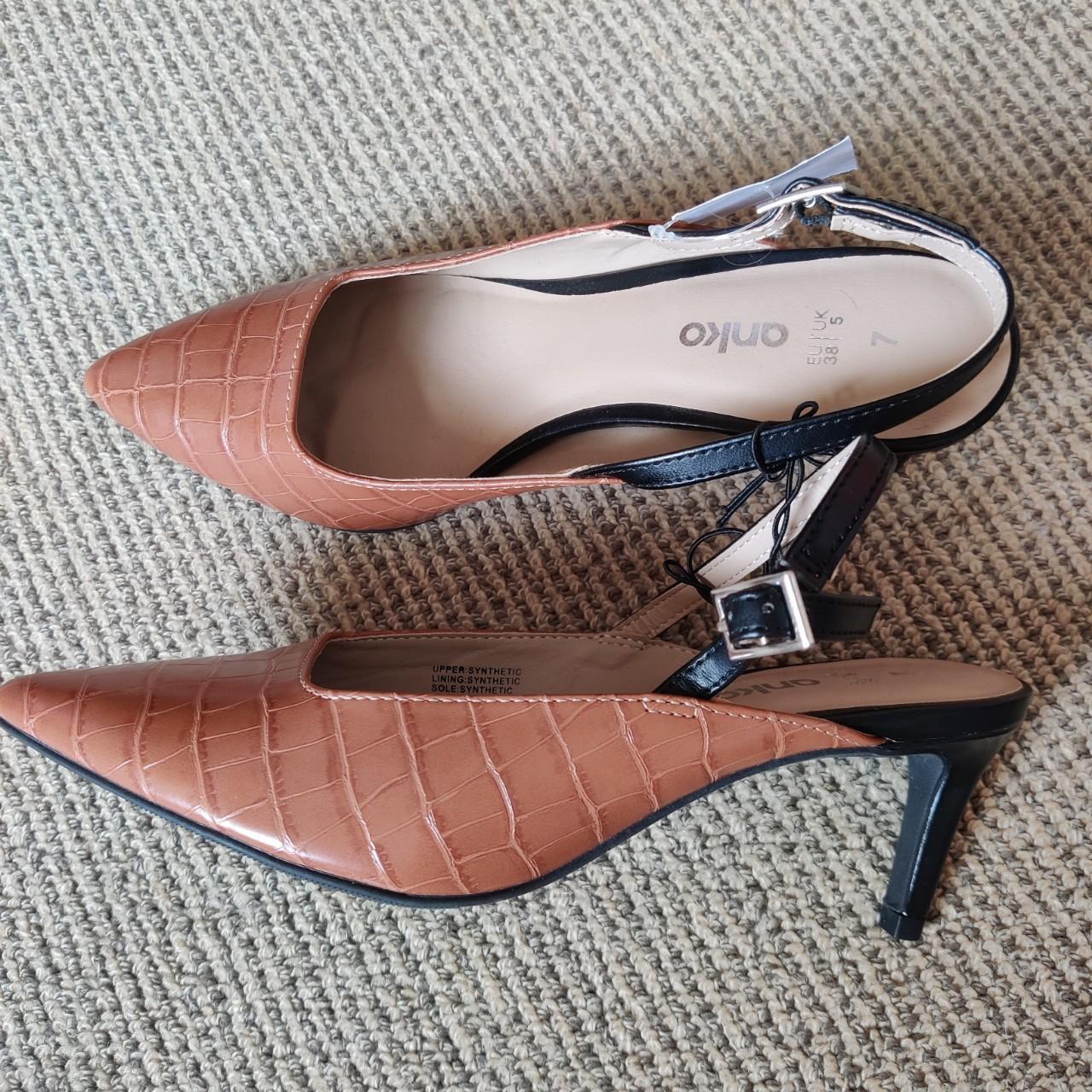 Anko | Slingback Kitten Heels $22 Size 7 Brand new... - Depop