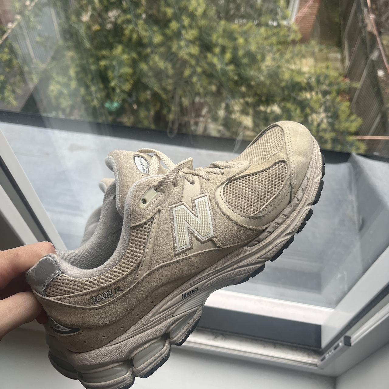 New Balance 2002r in Beige. Mens UK 8.5. Good... - Depop