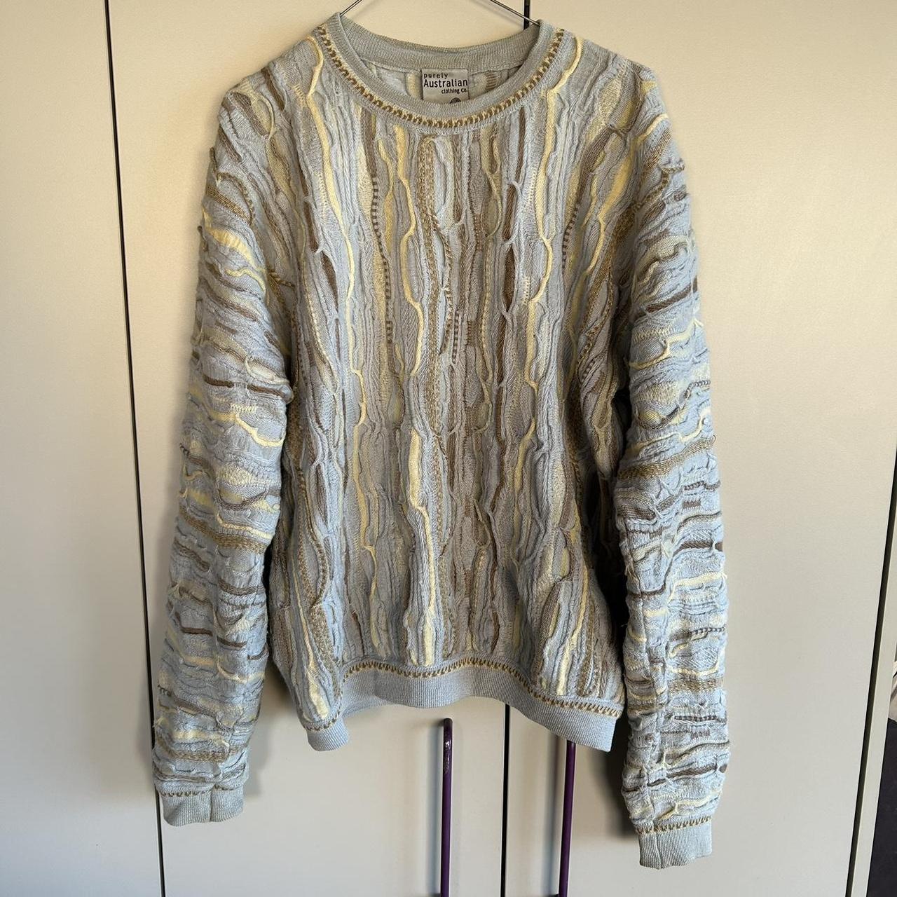 Vintage coogi style wool jumper Size: men’s xl... - Depop