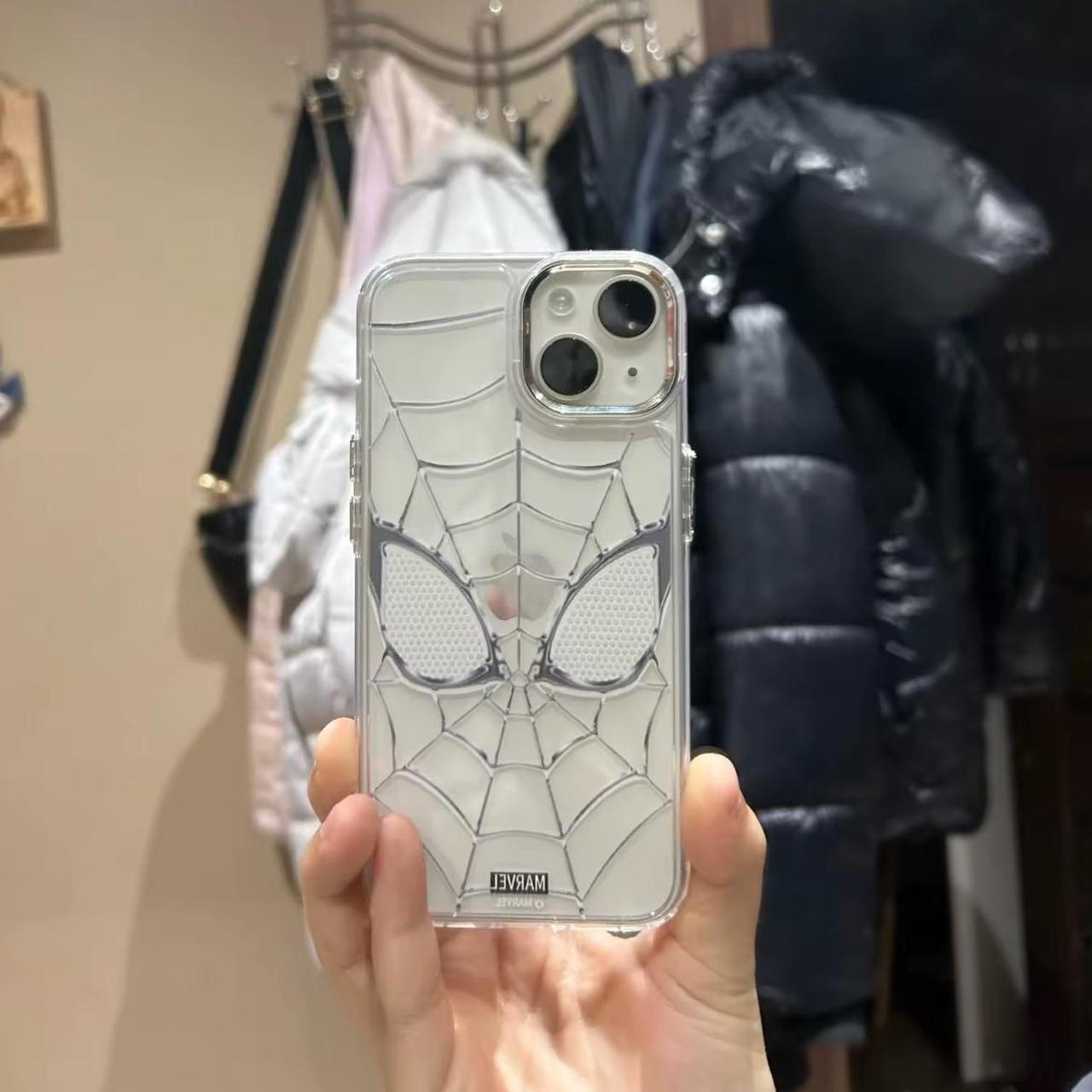 Clear Spider Man Case Free shipping ‼️ Feel free to... | Depop
