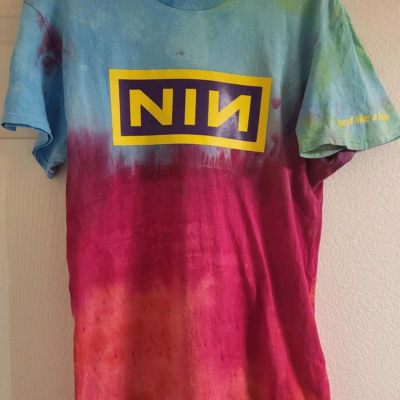 Nine Inch Nails NIN Head Like a Hole Opal design... - Depop