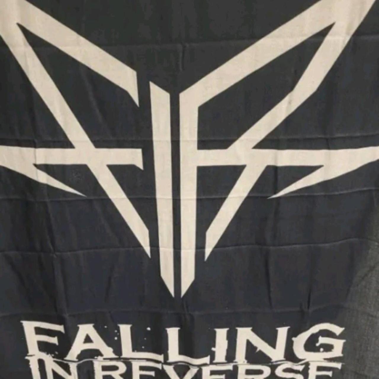 Falling in Reverse Album Cover Art Wrap Around Scarf... - Depop