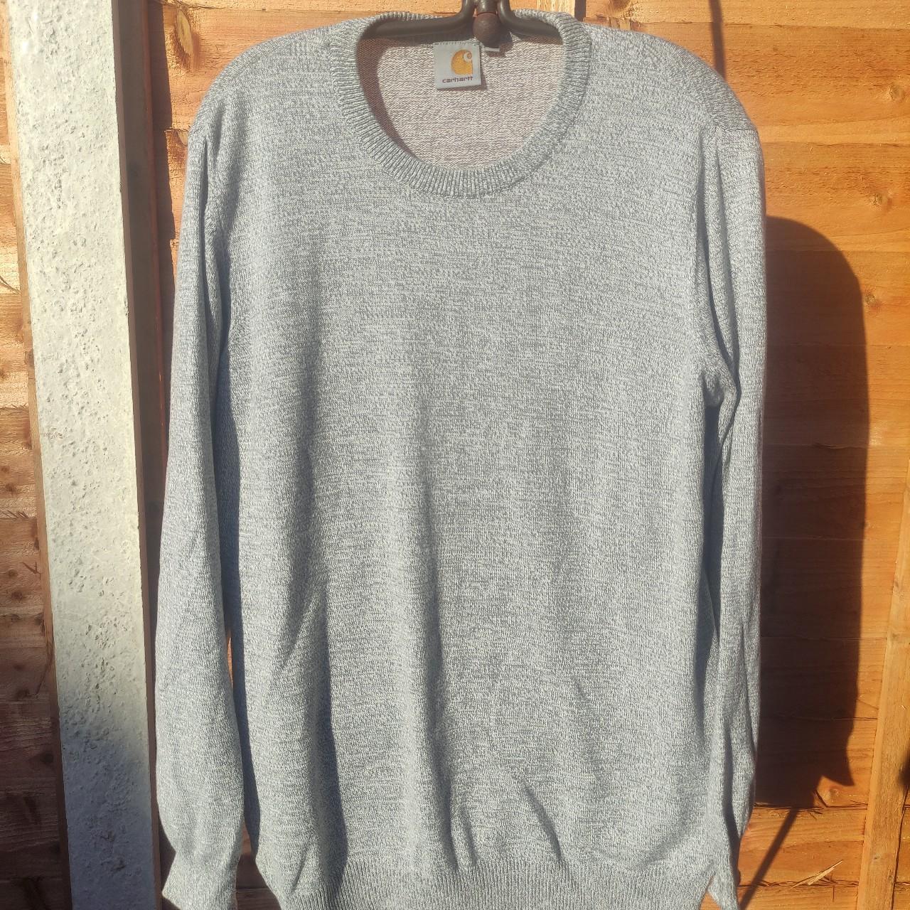 Carhartt "Toss sweater" Mens cotton blend jumper,... - Depop