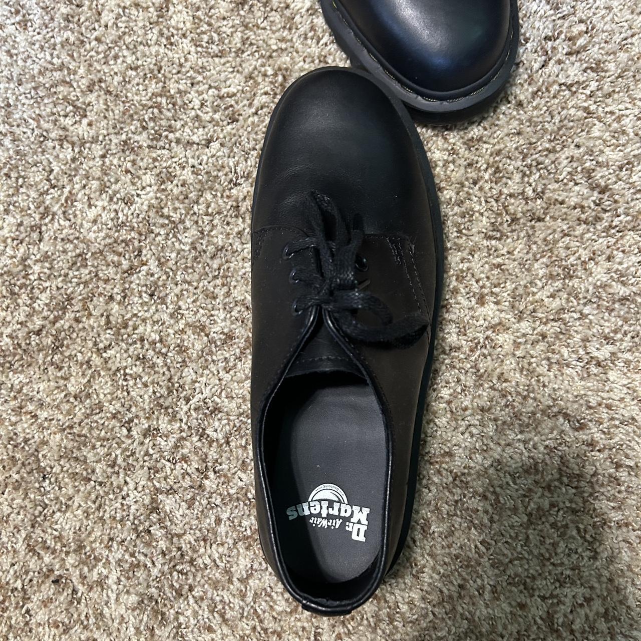 Doc Marten 1461 Ziggy Derby 🔥 Blacked out yellow... - Depop