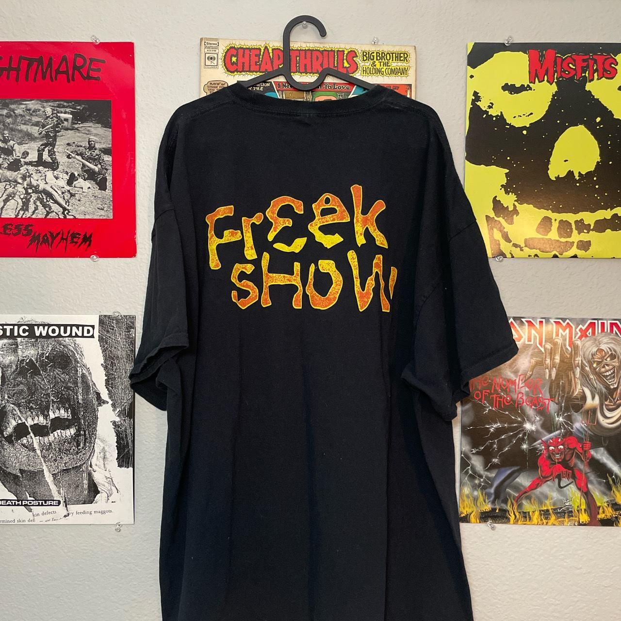 Twiztid Freak Show Horrorcore Rap Tee: size 3XL... - Depop