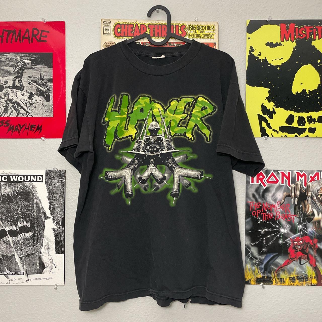 1997 Vintage Slayer The Sport is War Thrash Metal... - Depop