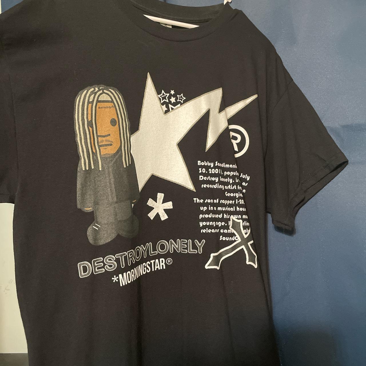 Morningstar Destroy Lonely Tee Size Large - Depop