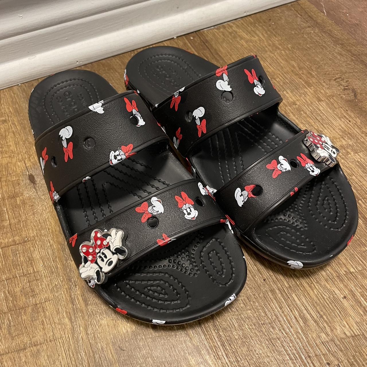 Disney Crocs slides, women’s size 7. Perfect... - Depop