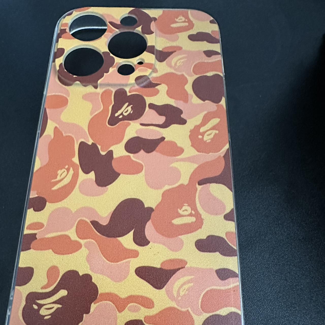Bape fire tshirt Iphone 14 pro case Fits iPhone 14... - Depop
