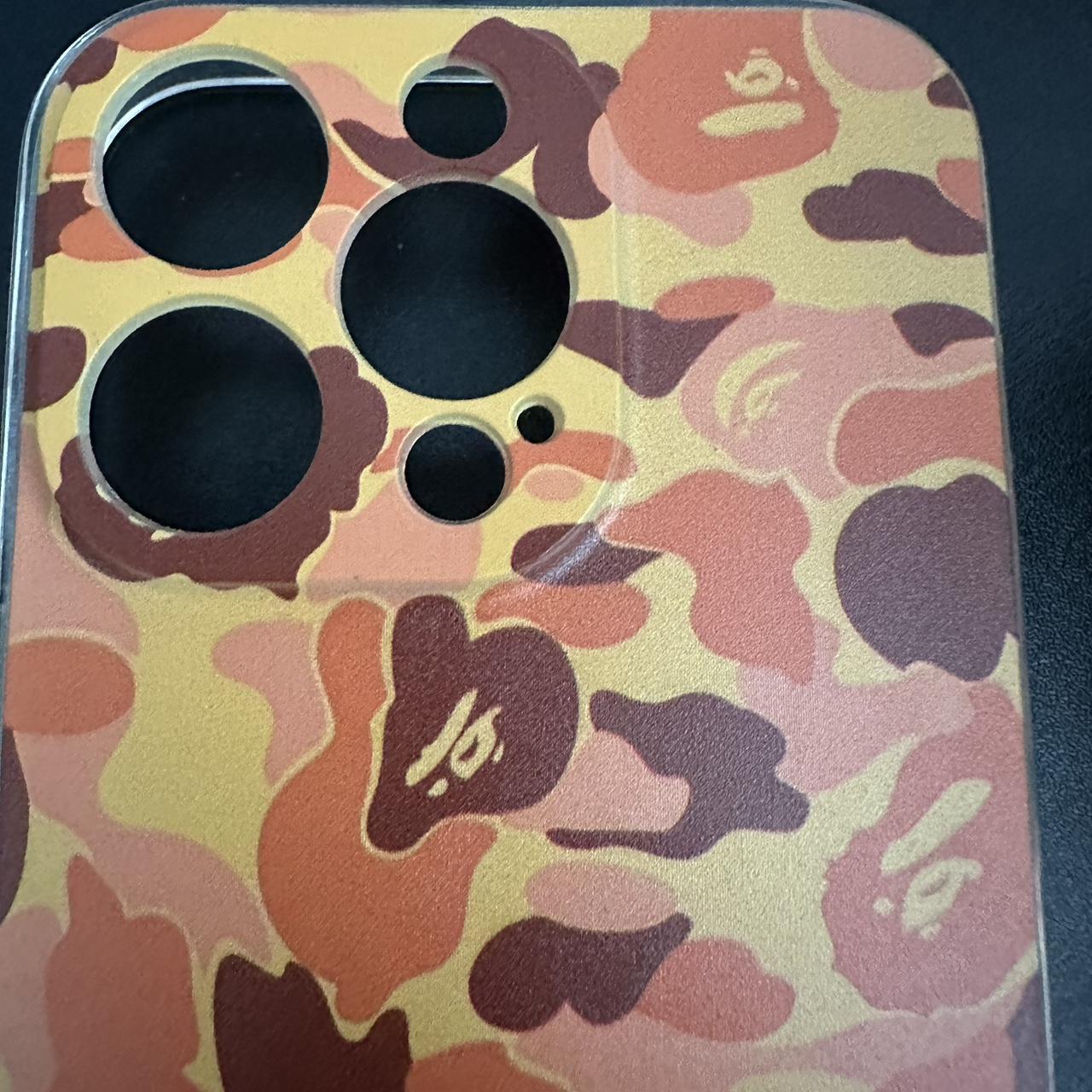 Bape fire tshirt Iphone 14 pro case Fits iPhone 14... - Depop
