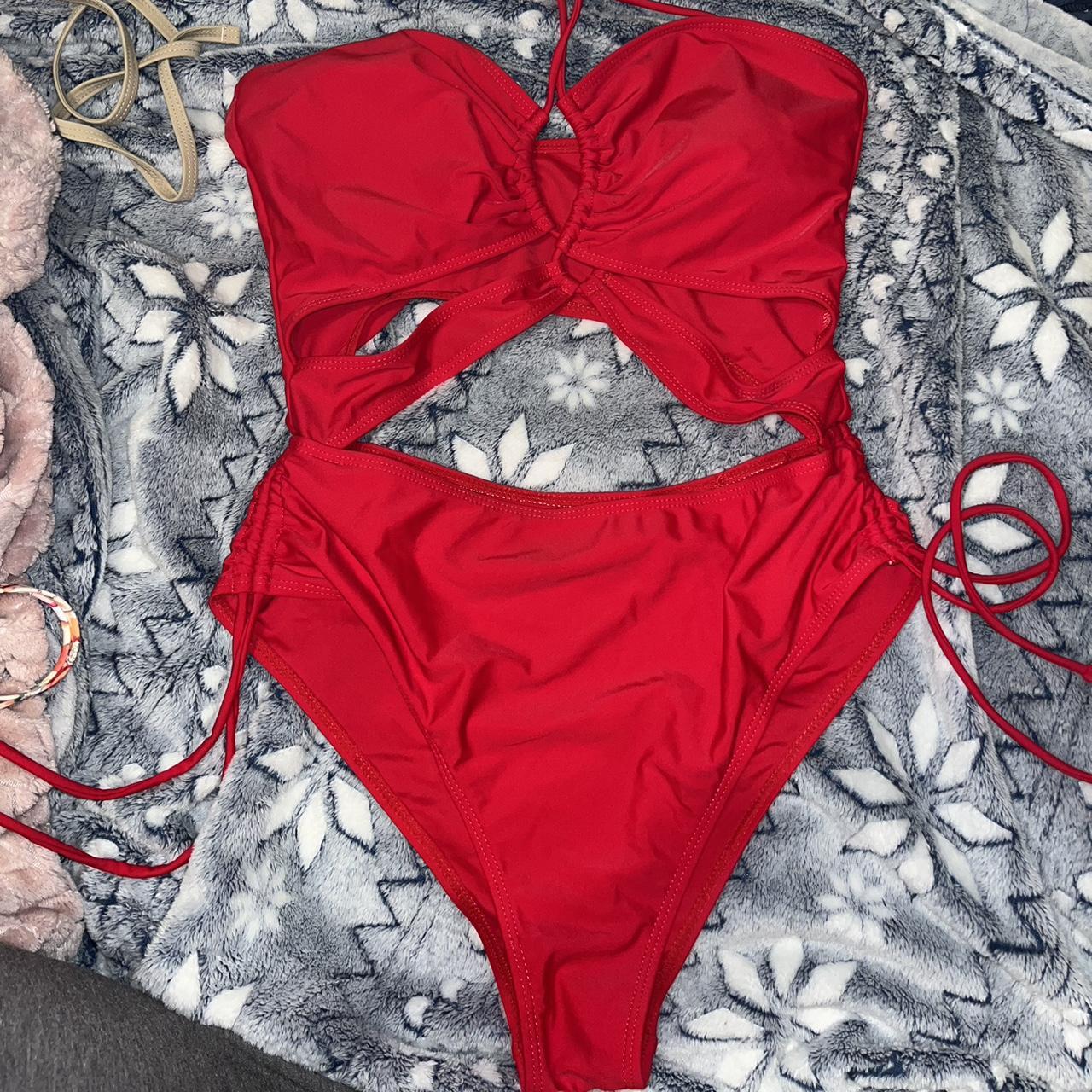 Womens Swimsuit One Piece Depop