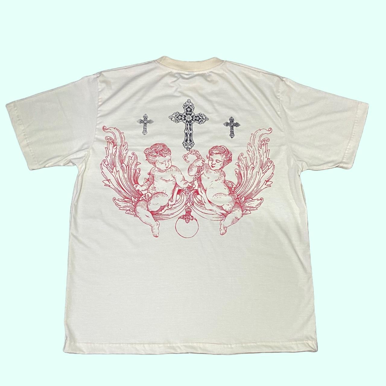 Angel graphic tee Oversized fit #streetwear #y2k - Depop