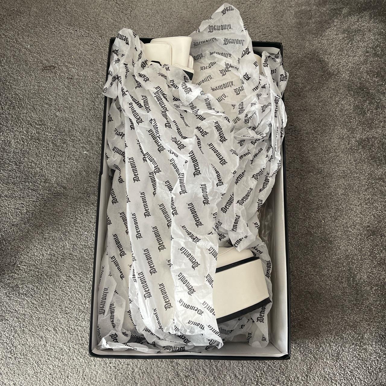 demonia swing 815 ice trinity boots the size is us 8... - Depop