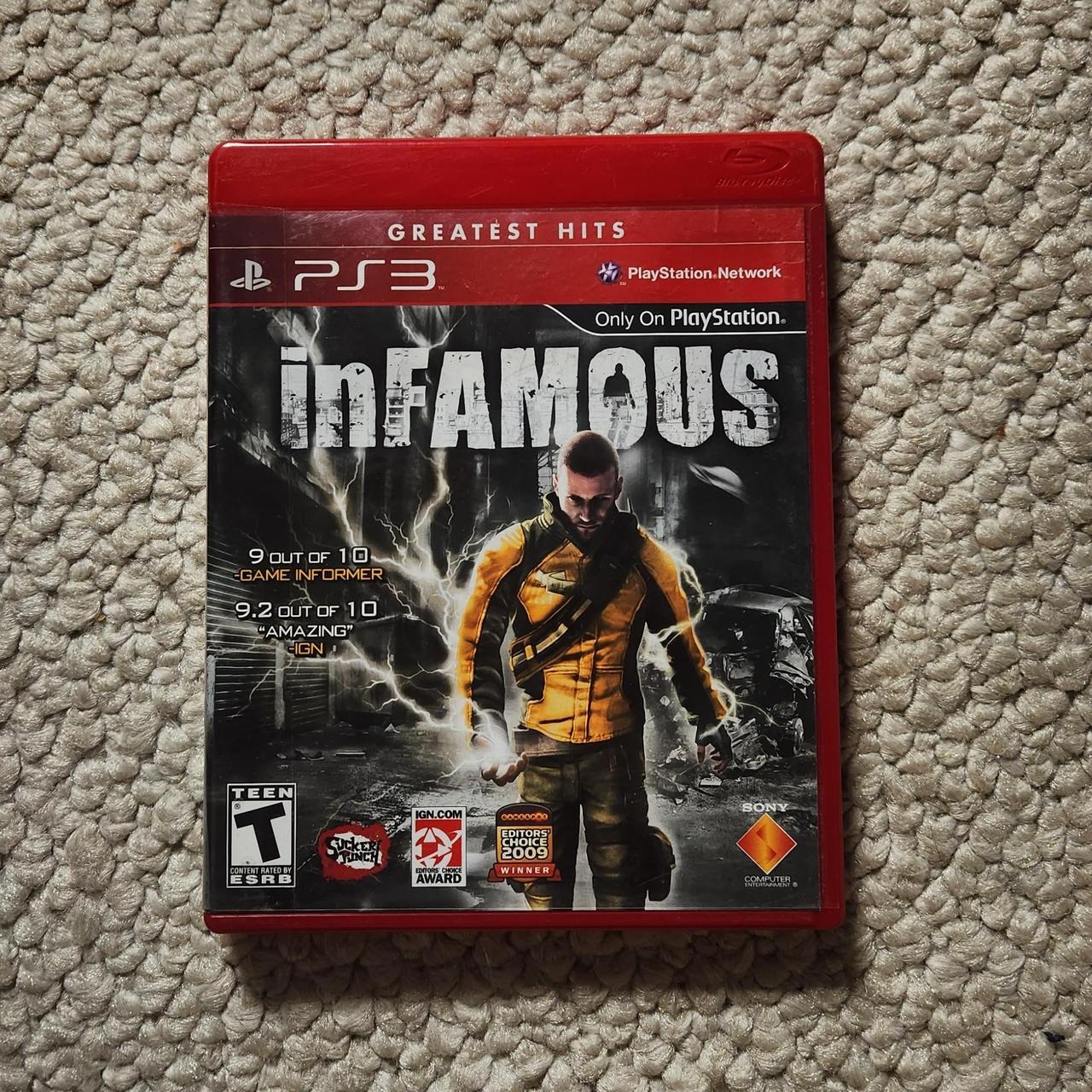 Infamous PS3 Game #ps3 #videogames #superhero... - Depop