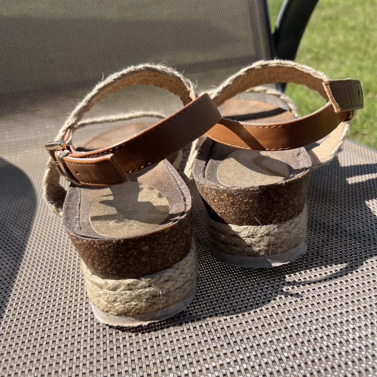 Tan Altar’d State Platform Sandals Women’s Size 8 - Depop