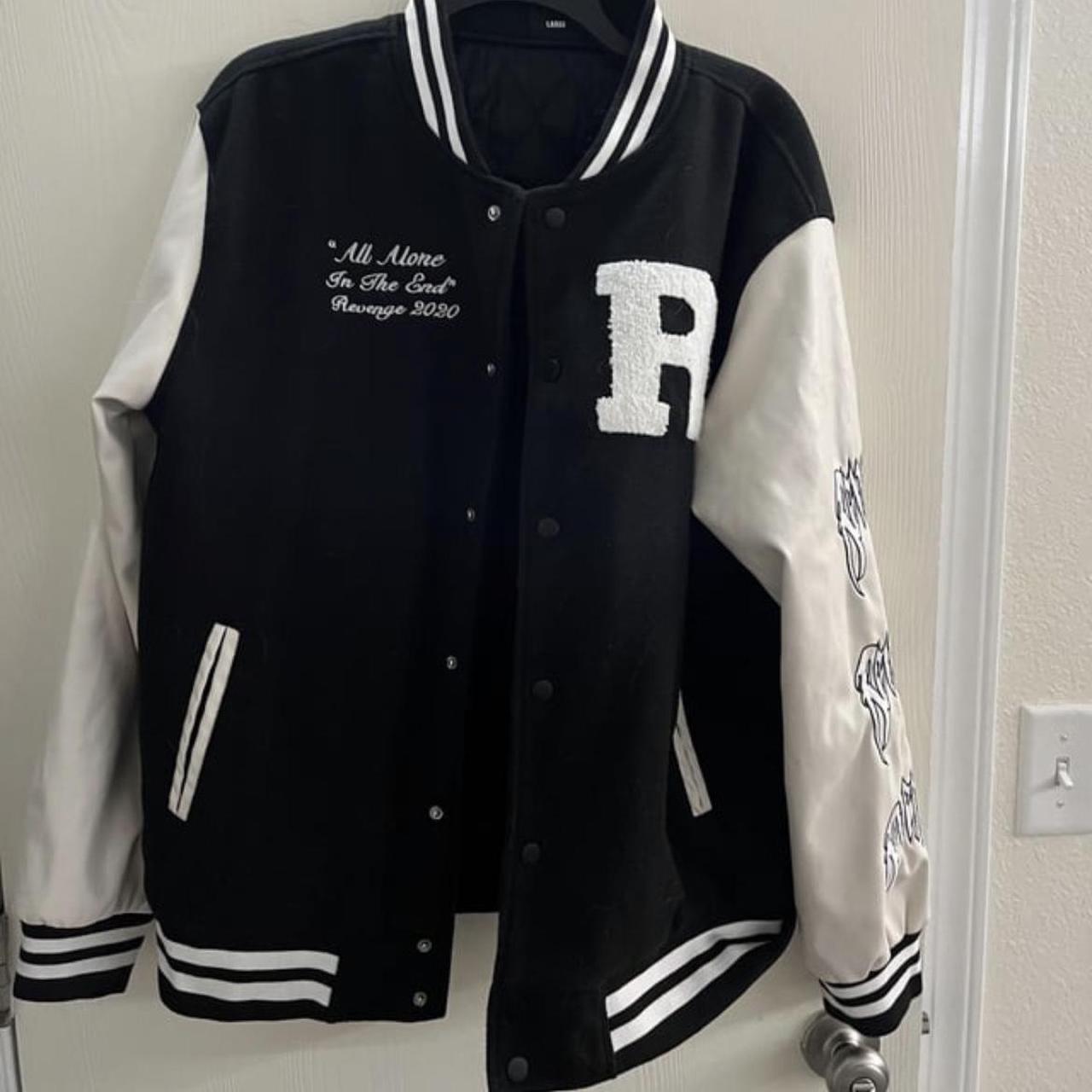 2020 revenge varsity jacket - Depop
